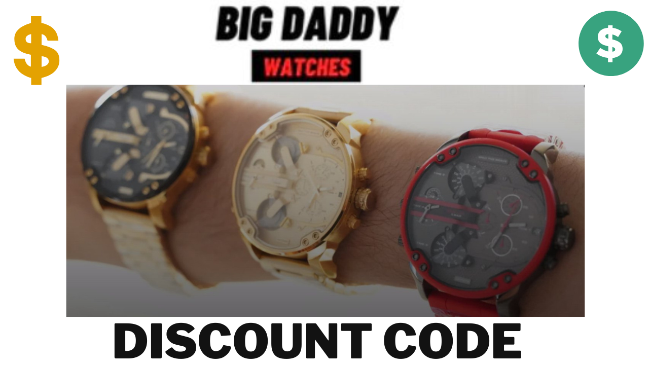 $100.00 off Big Daddy Watches NZ Store Coupon Code