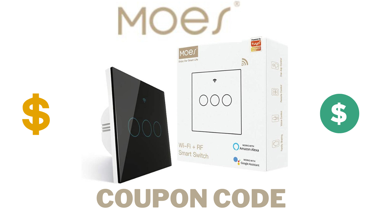 65% off Moes Smart Switch Discount Code + Coupon