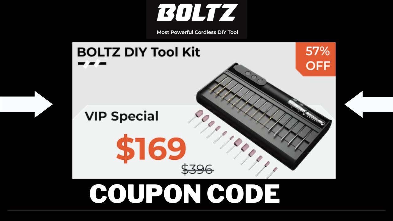 60% off Boltz Cordless DIY Tool Promo Code + Coupon