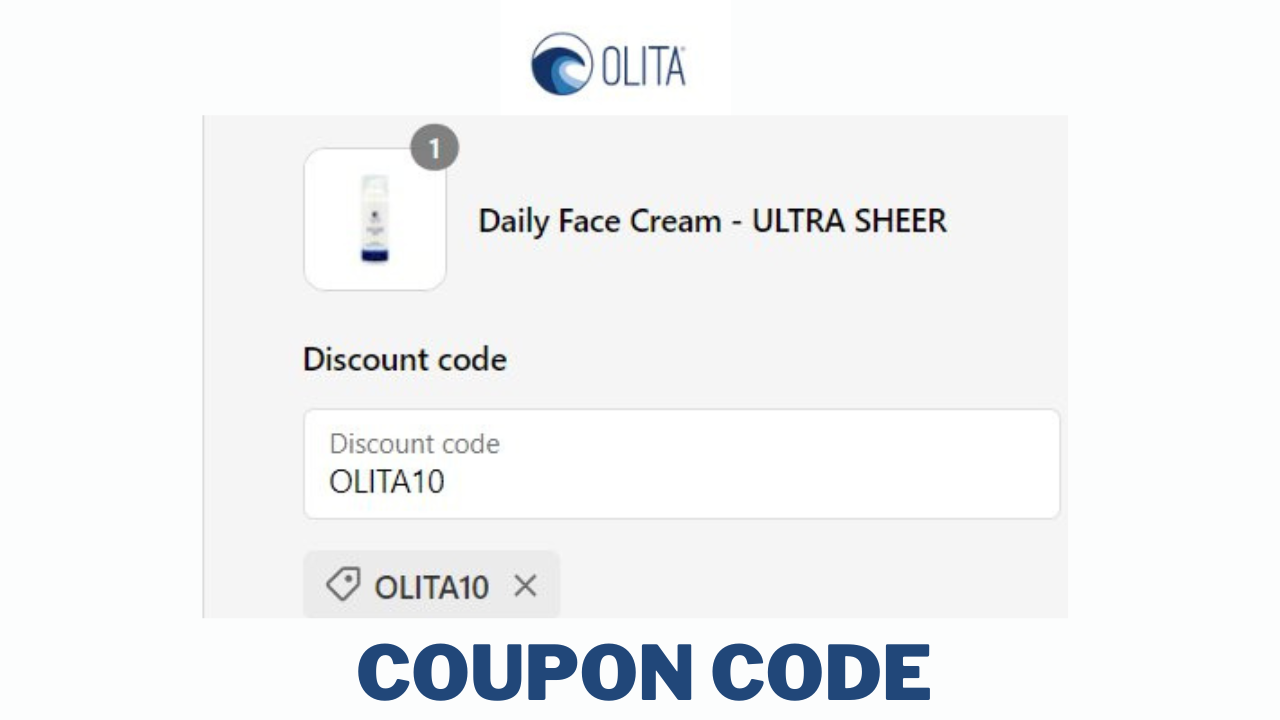 45% off Olita Sunscreen Coupon Code OlitaShop