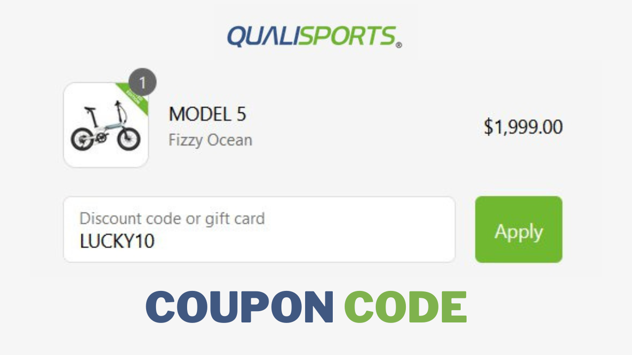 $500.00 off Quali Sports Electric Bike Coupon Code