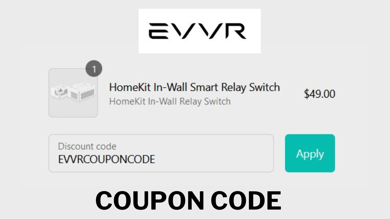 40% off Evvr Home Automation Discount Code EVVR