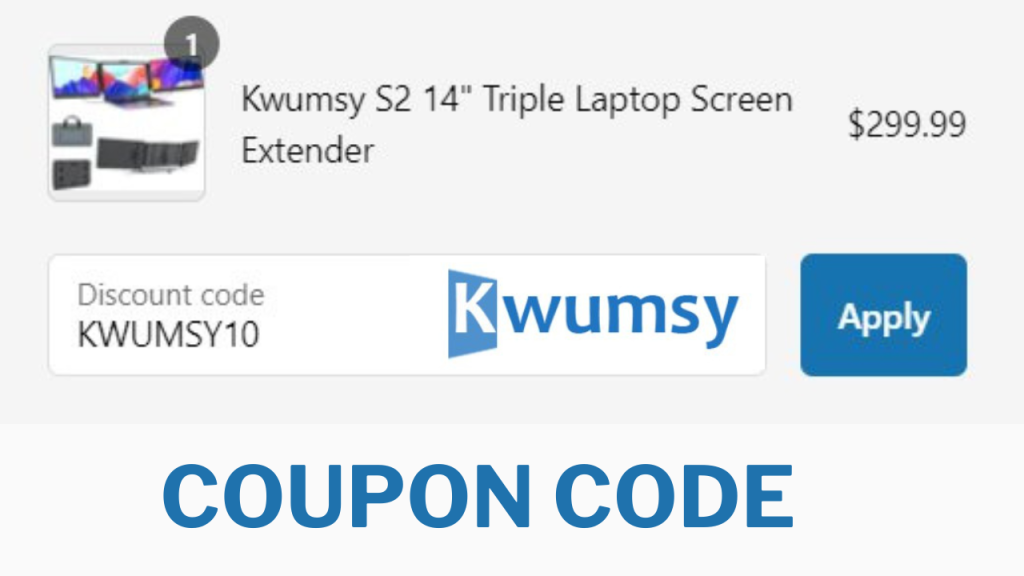 75% off Kwumsy P2 Pro Tri Screen Coupon Code
