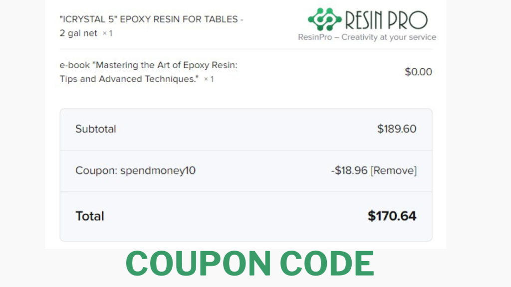 Resin Pro USA 100% Legit Discount Code ResinPro USA