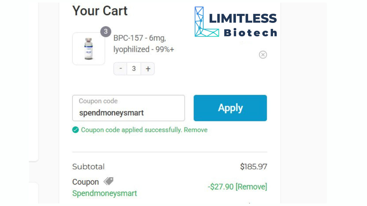 LIMITLESS BIOTECH Reviews (BPC-157 Review)